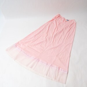 Vintage Pink Slip, Half Slip, Pleated Hem, Countess - Etsy
