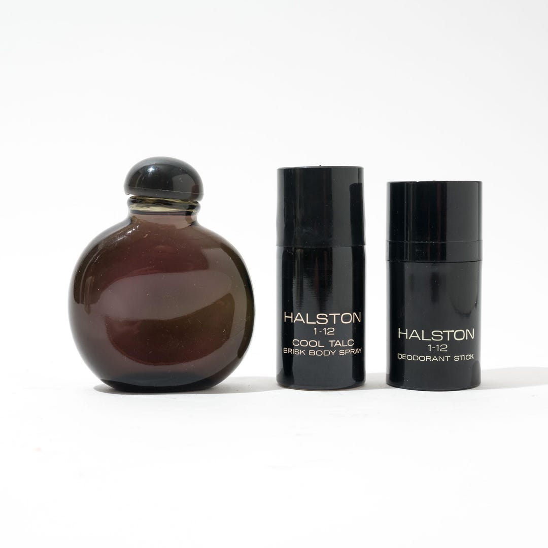 Vintage Halston Cologne for Men Halson 1-12 Talc Brisk Body Spray ...