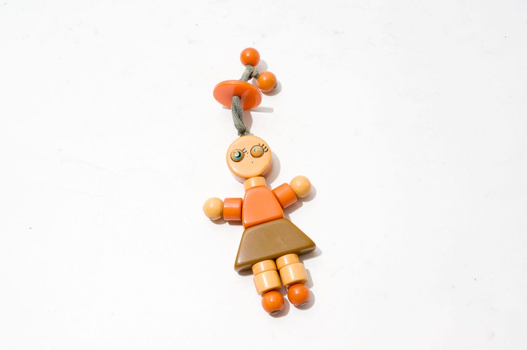 Vintage Bakelite Doll, Toy, Rattle, Antique - Etsy