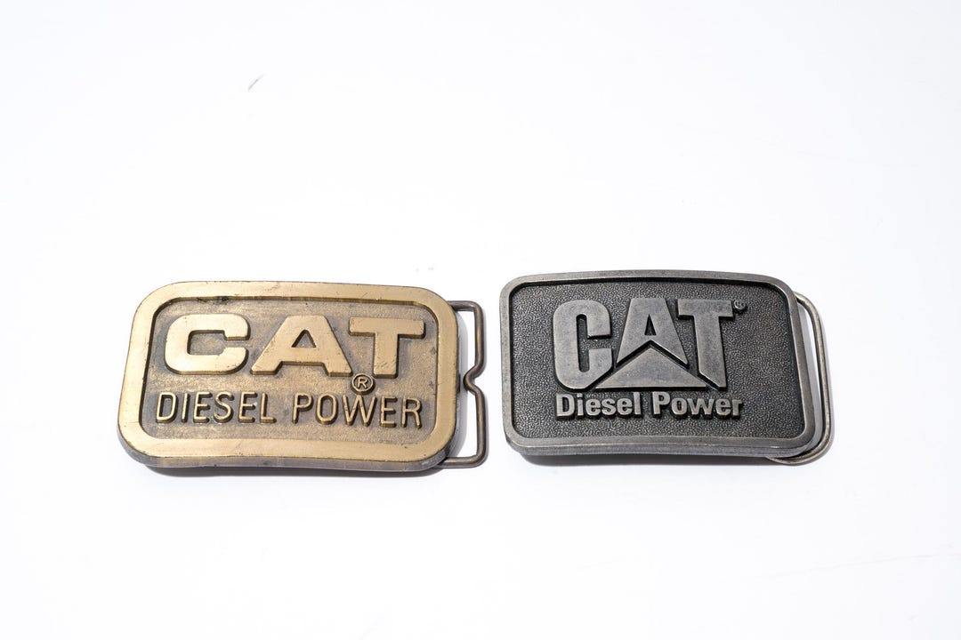 Vintage CAT Diesel Power Belt Buckle, Caterpillar, SOLD INDIVIDUALLY - Etsy
