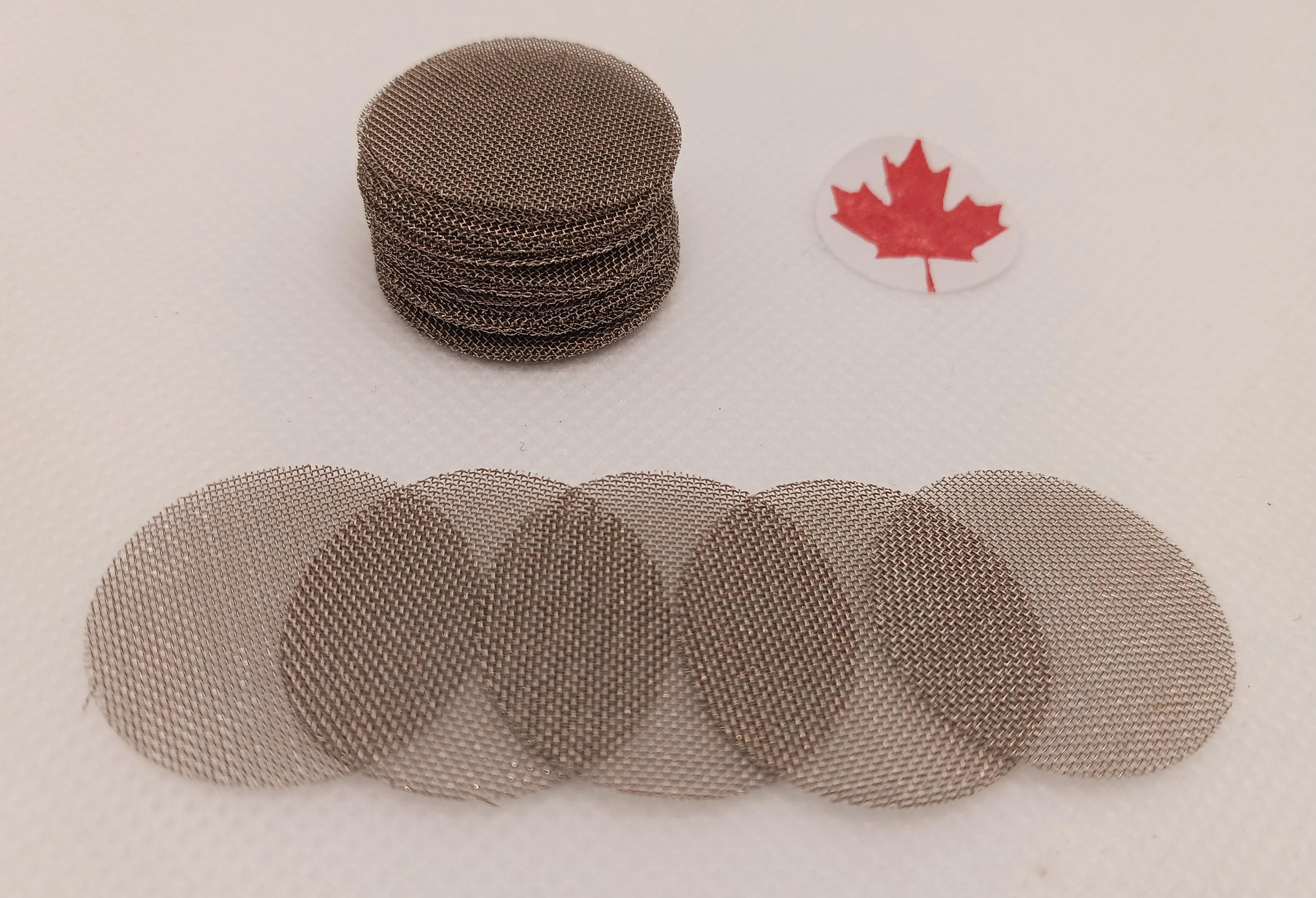 Stainless Steel Pipe Screens - Premium Tobacco Smoking Filters, Various ...