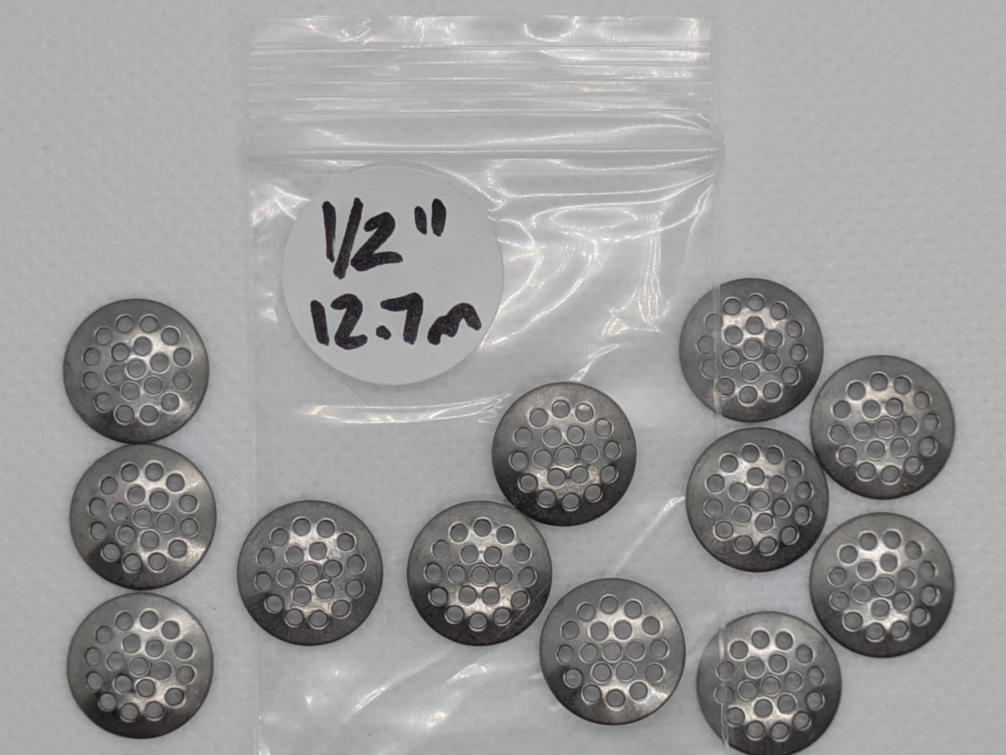 Titanium Pipe Screens - Premium Tobacco Smoking Filters, Long Lasting ...