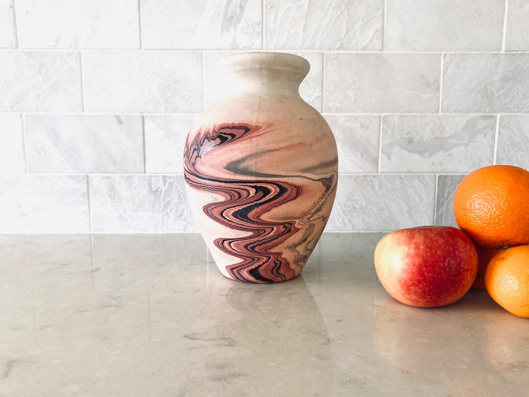 Nemadji Vase, Folk Art, Rustic, Handmade Pottery, Vintage, North ...