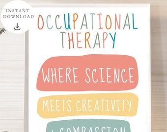 Occupational Therapy Door Sign - Etsy