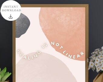 Not Linear Poster - Etsy