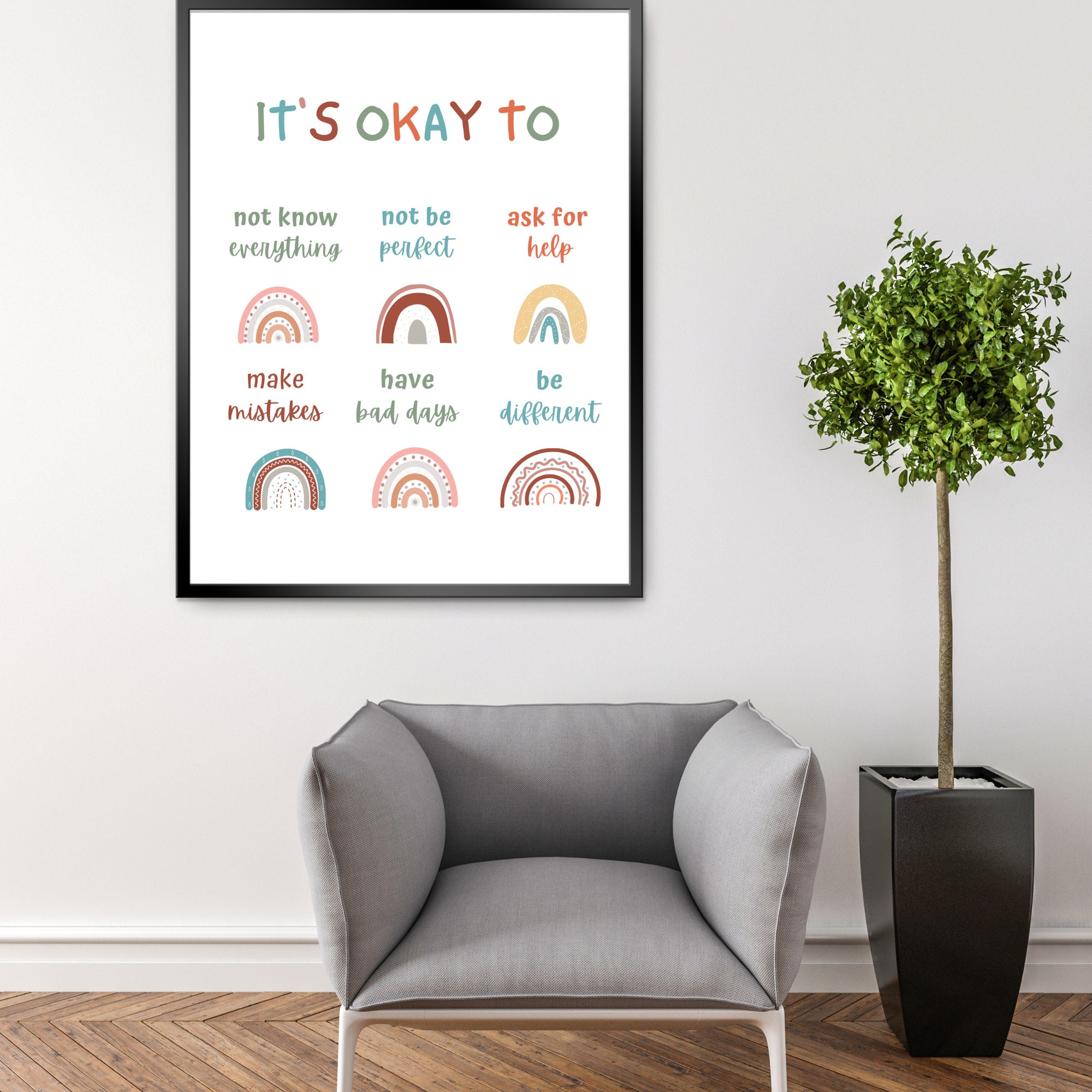 Boho Speech Room Decor Bundle 4 Speech Room Posters - Etsy