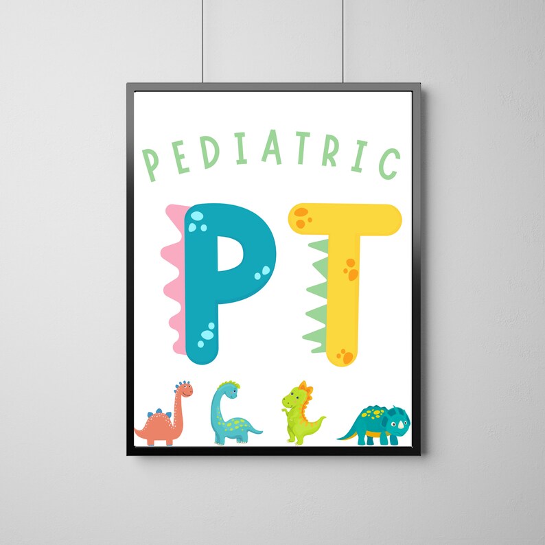 Pediatric Physical Therapy Poster Pediatric Physical Therapy - Etsy