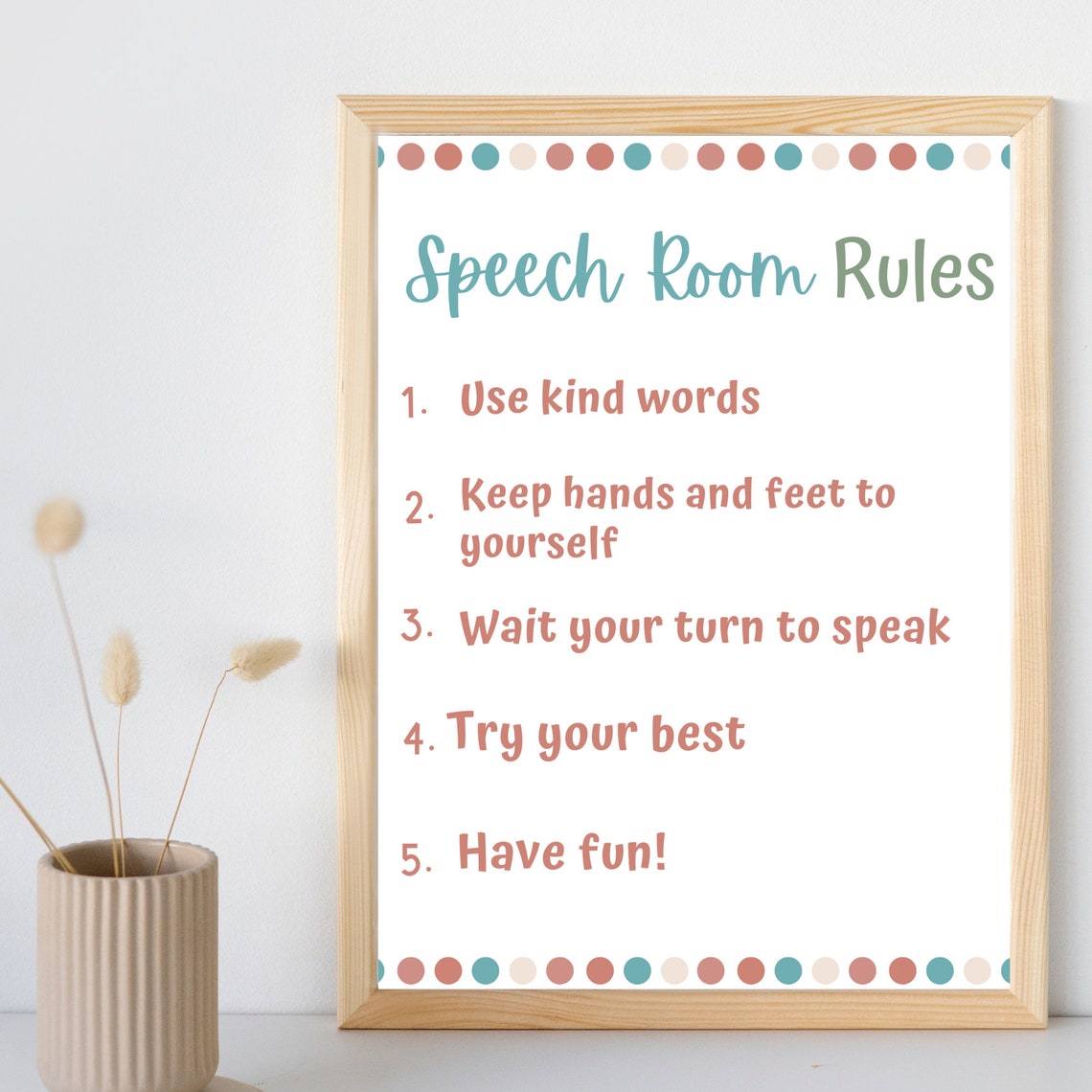 Speech Therapy Decor Bundle 4 Speech Therapy Posters - Etsy