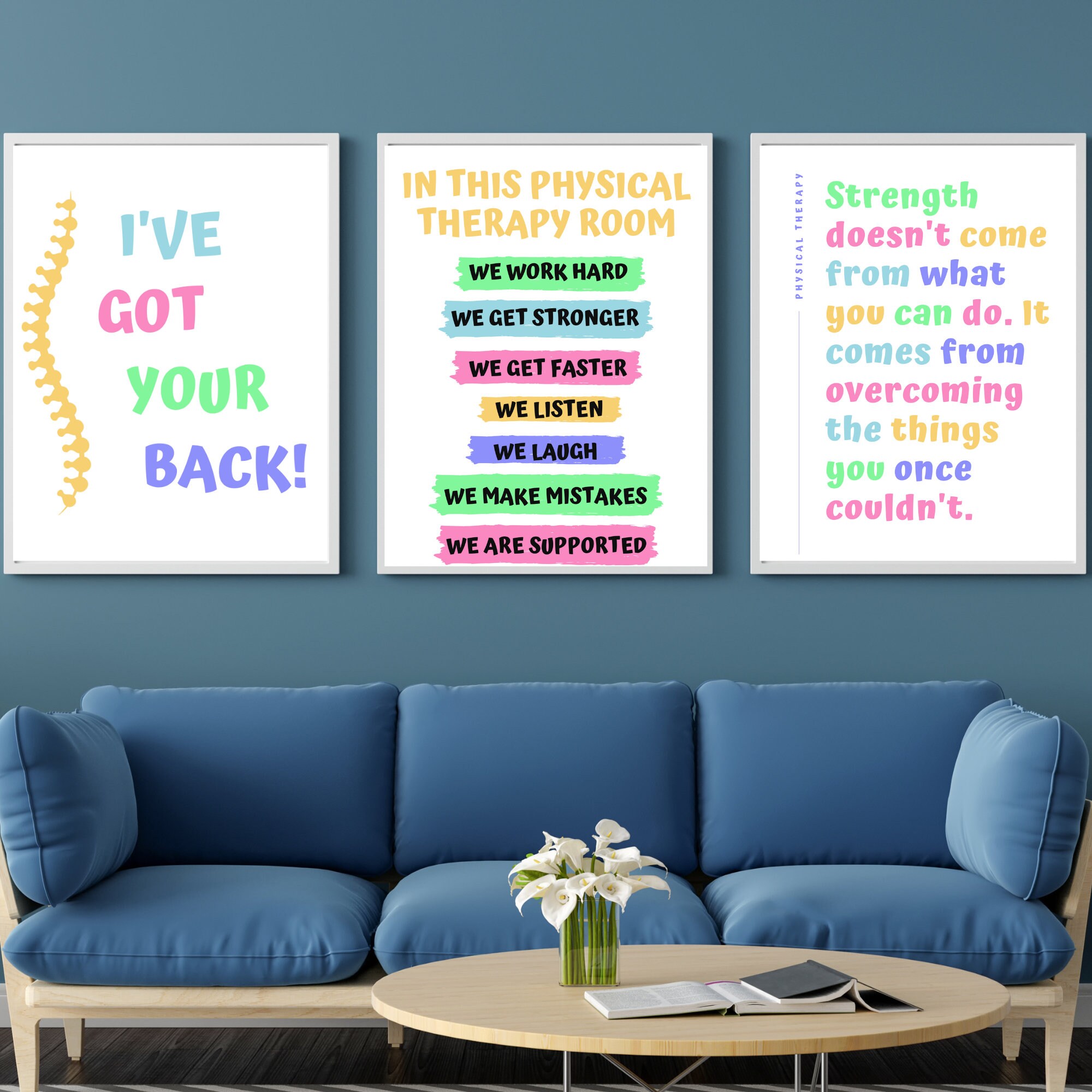 Physical Therapy Decor Physical Therapy Poster Physical - Etsy