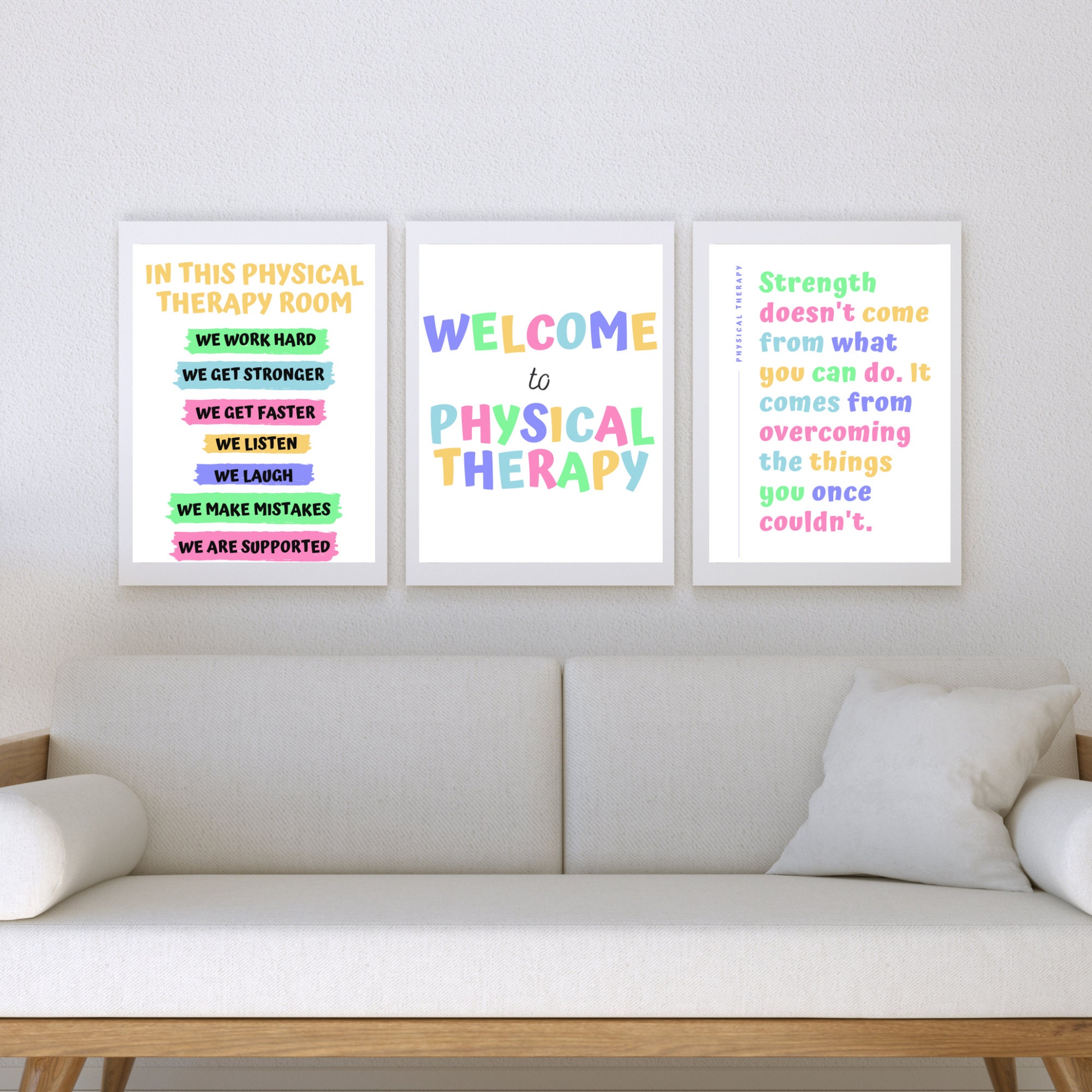 Physical Therapy Decor Physical Therapy Poster Physical - Etsy