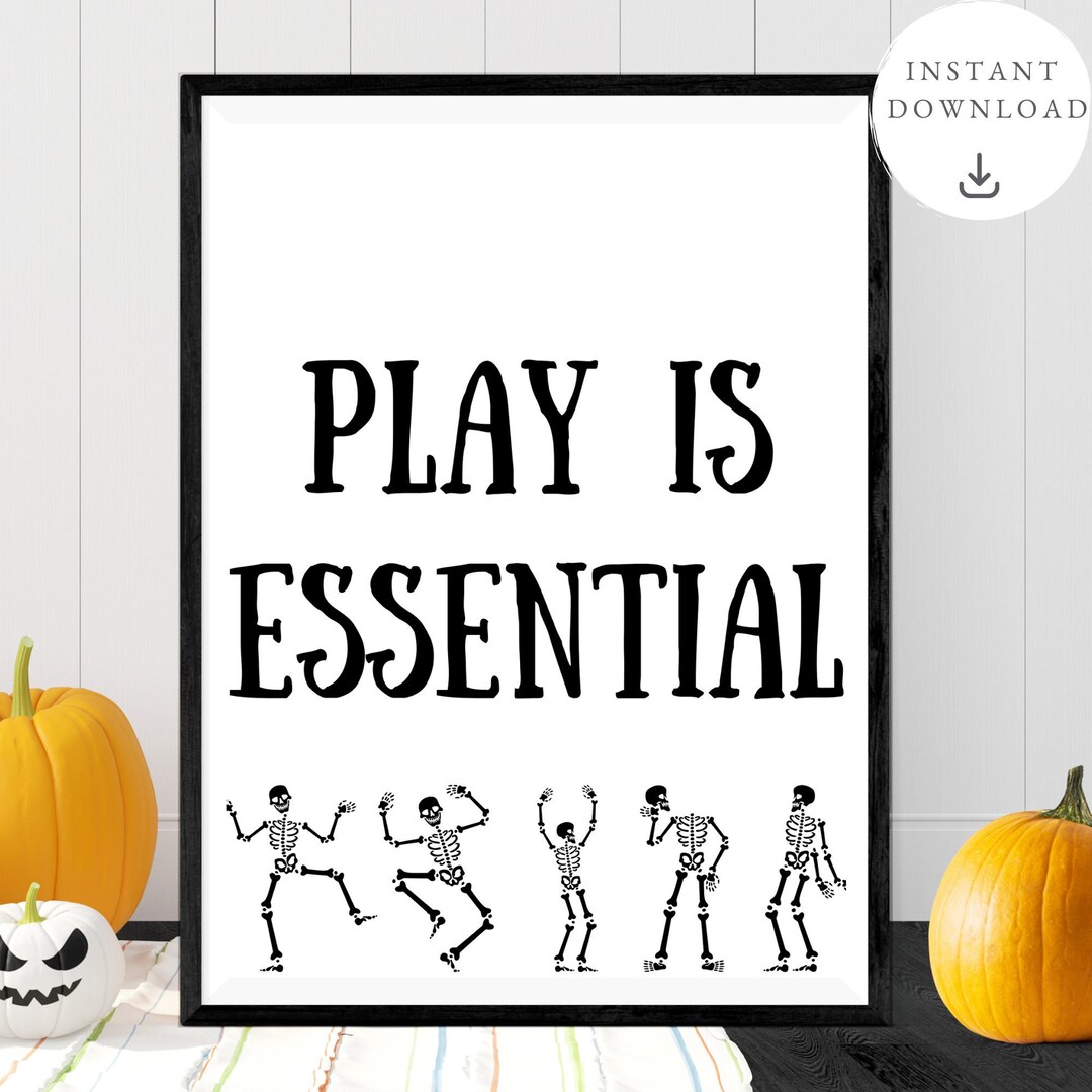 Play is Essential Poster Pediatric Speech Therapy Decor - Etsy