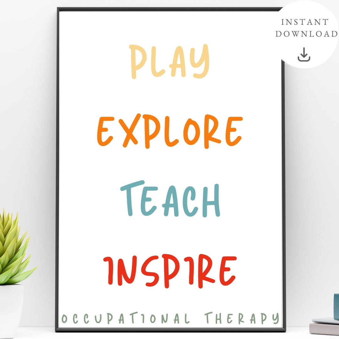 Occupational Therapy Decor, Occupational Therapy, Occupational Therapy ...