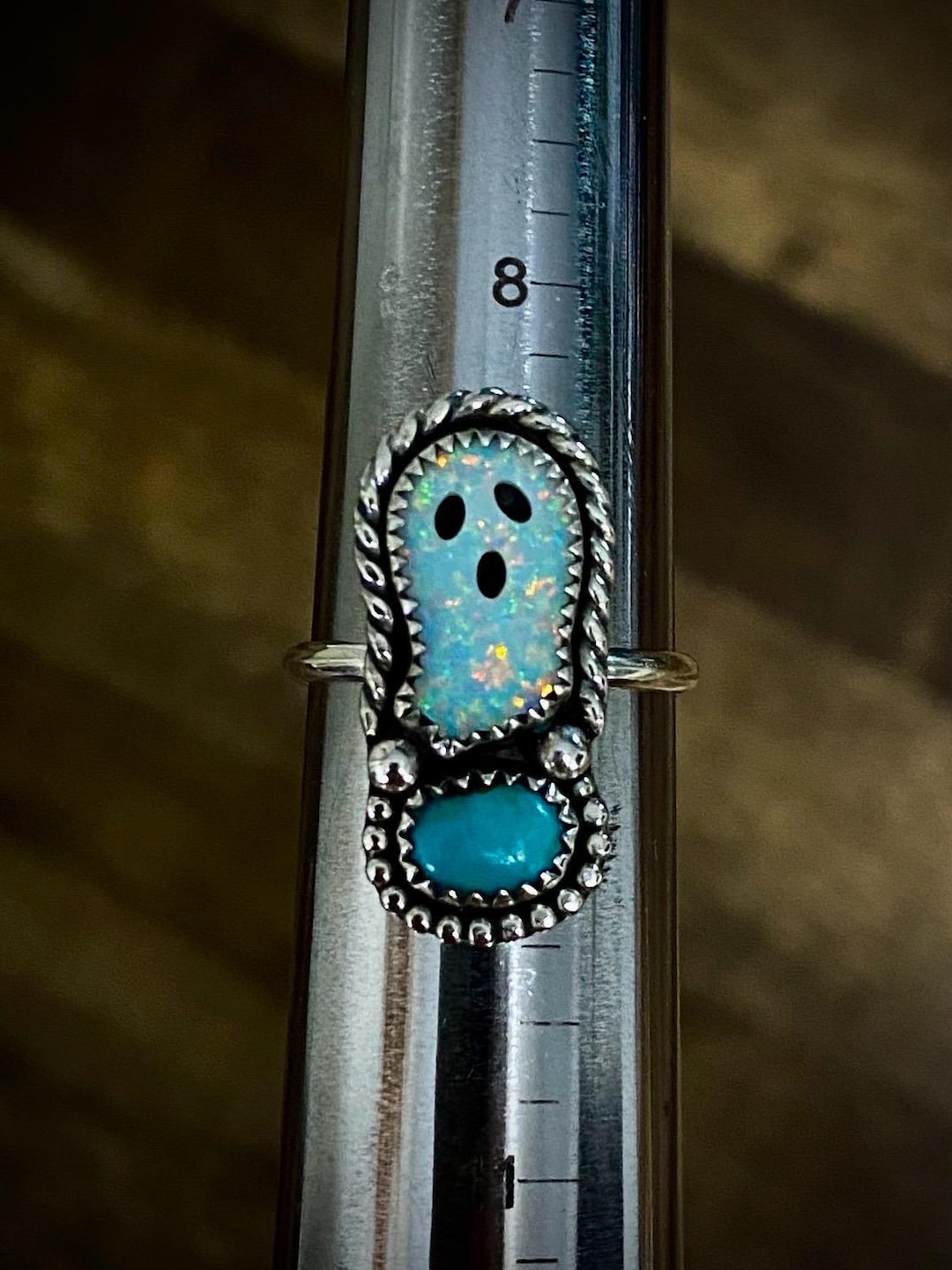 Western Ghost Ring Made to Order - Etsy