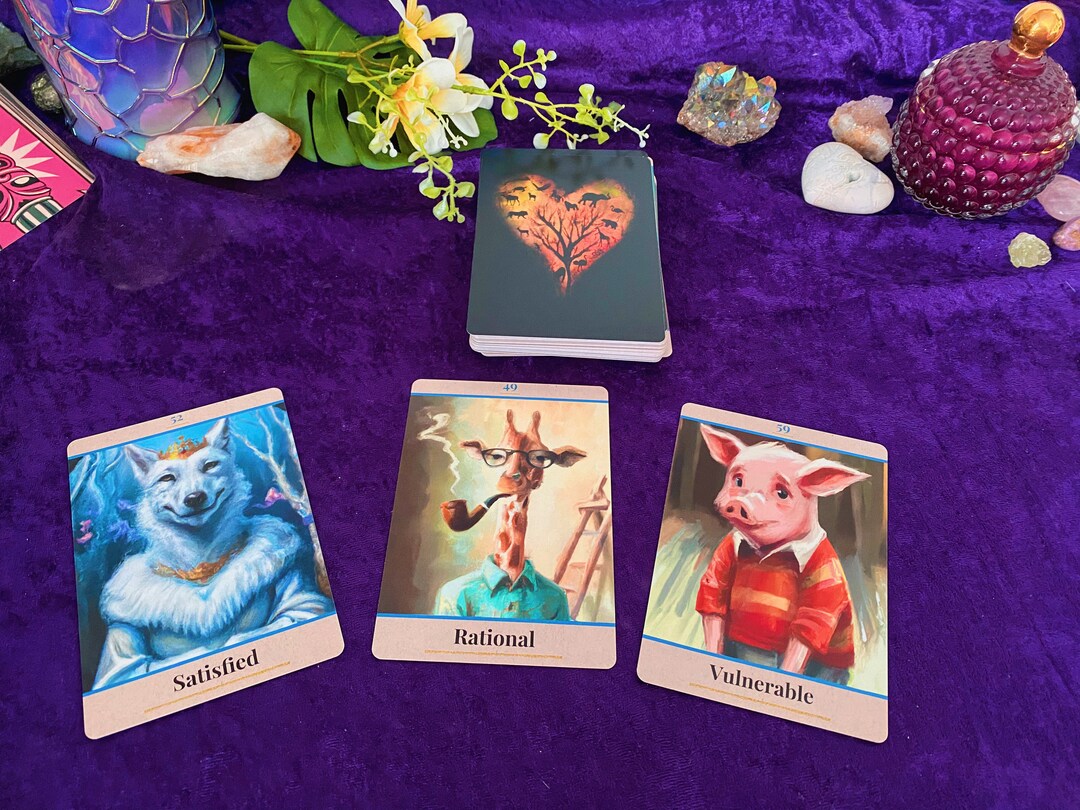 Kingdom of Feelings Oracle Deck - Etsy