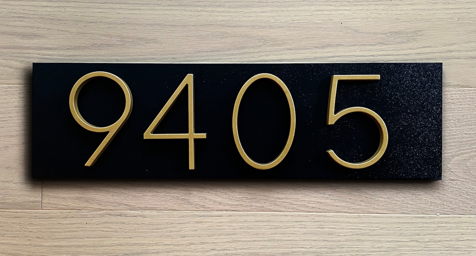 Metal House Number | House Numbers | Modern Address Sign With METAL ...