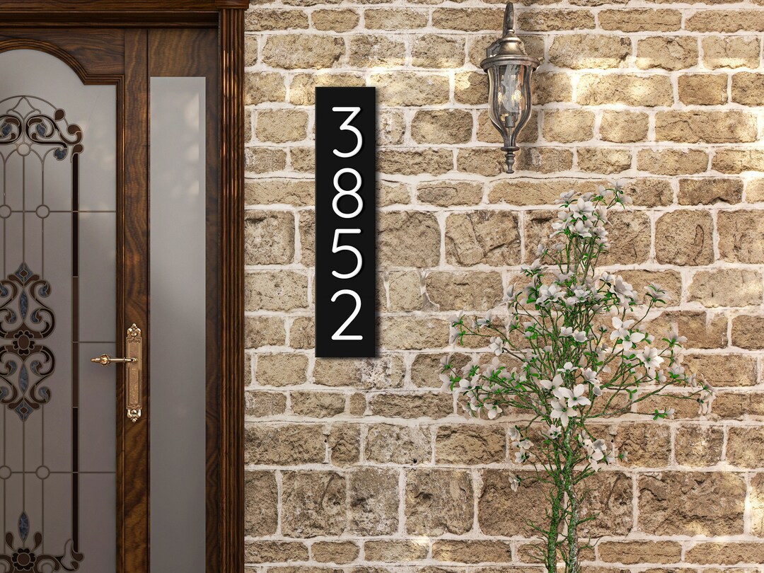 House Numbers | Address Sign | House Number Plaques | Housewarming Gift ...