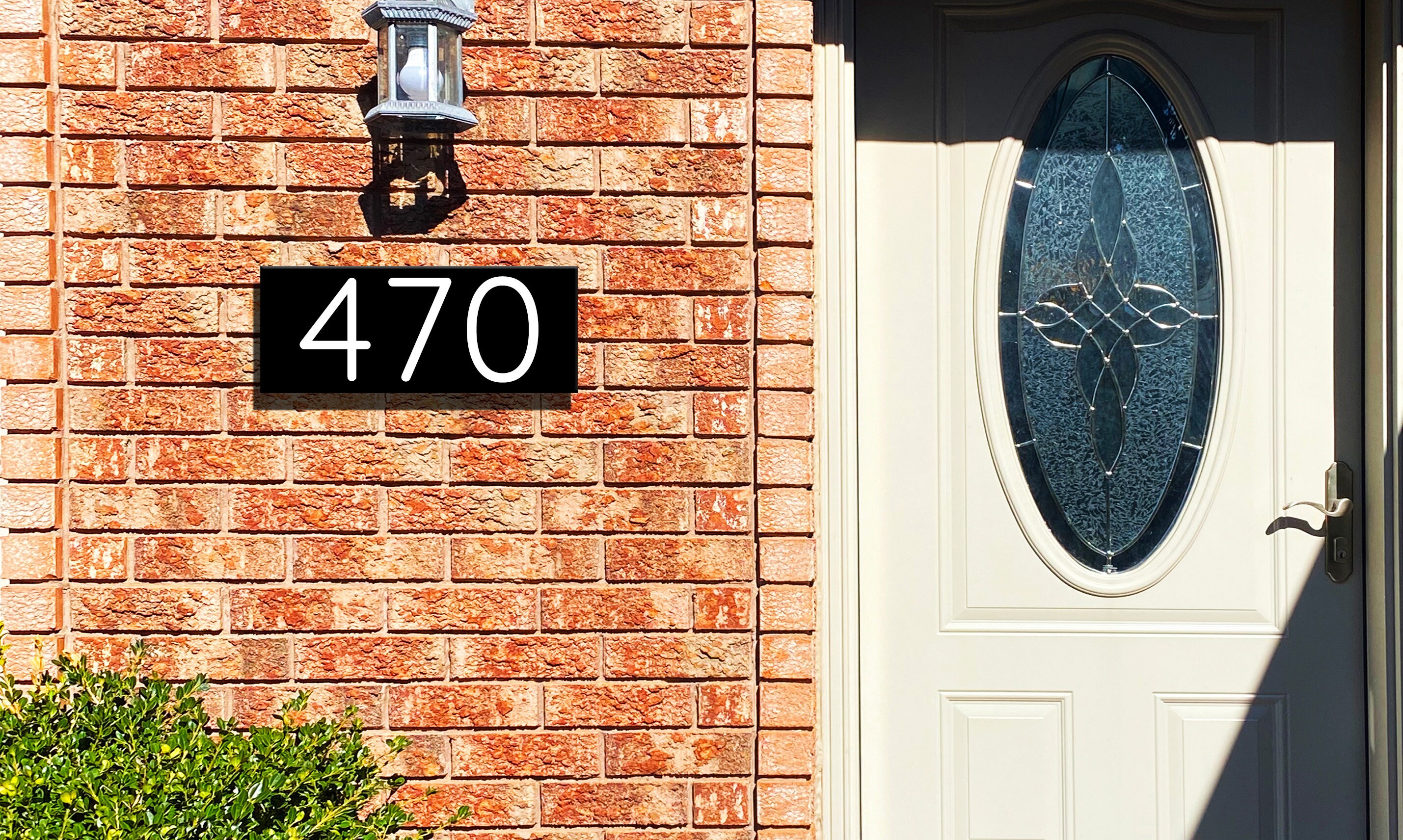 House Numbers | Address Sign | House Number Plaques | Housewarming Gift ...