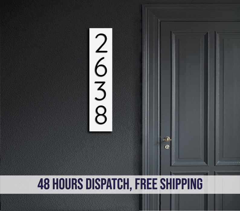 House Numbers | Address Sign | House Number Plaques | Housewarming Gift ...