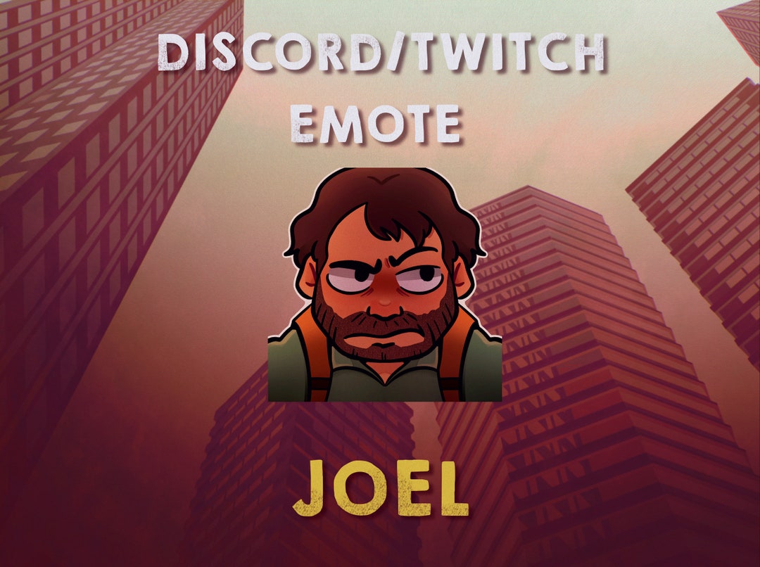 TLOU Grumpy Joel Discord/twitch Emote - Etsy