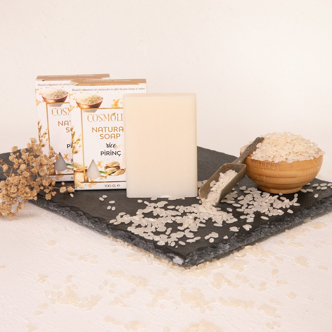 Natural RICE Soap | Gift for Her | Gift for Him | Sls Free, Vegan ...