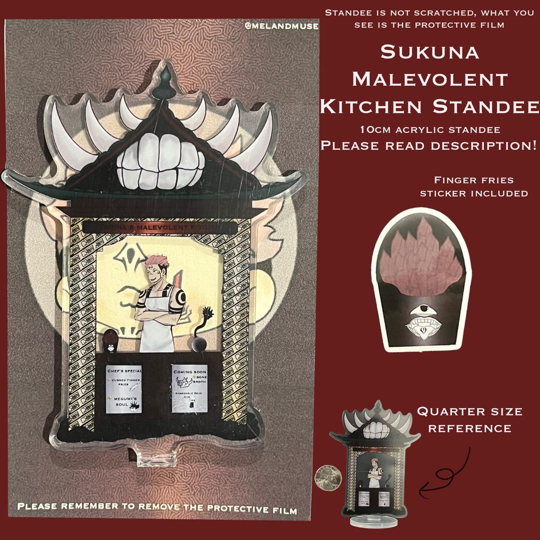 Sukuna’s Malevolent Kitchen Standee - Etsy Australia