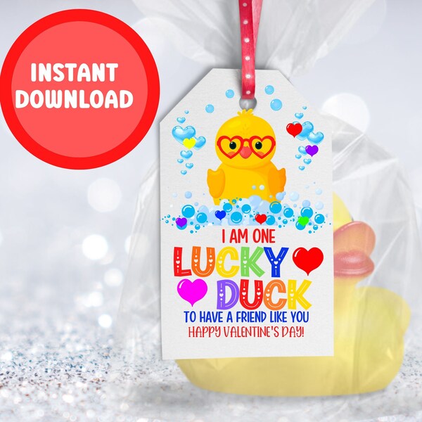 Duck Valentine - Etsy