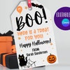 Printable Ghost Poop Halloween Treat Bag Toppers, Kids Halloween Party ...