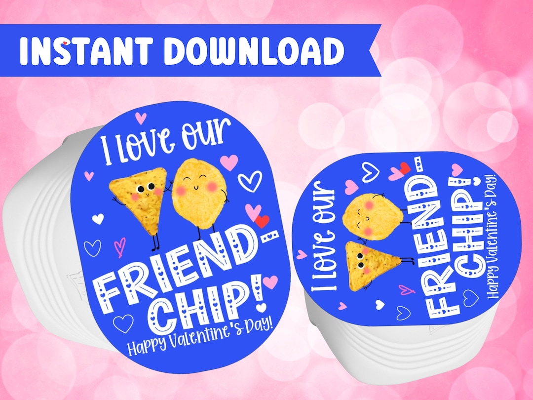 Valentine Chip Labels, Chips Kids Valentine Printable, Pringles Snack ...