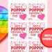 Valentines Pop It Tags, Poppin Labels, Download, Classroom Valentine ...