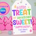 Printable Treat for Someone Sweet Easter Gift Tag, Easter Basket Gift ...