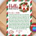 Christmas Elf Introduction Letter, Elf Arrival Letter Printable, First ...