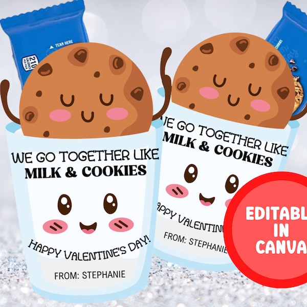 Cookies and Milk We Go Together - Etsy