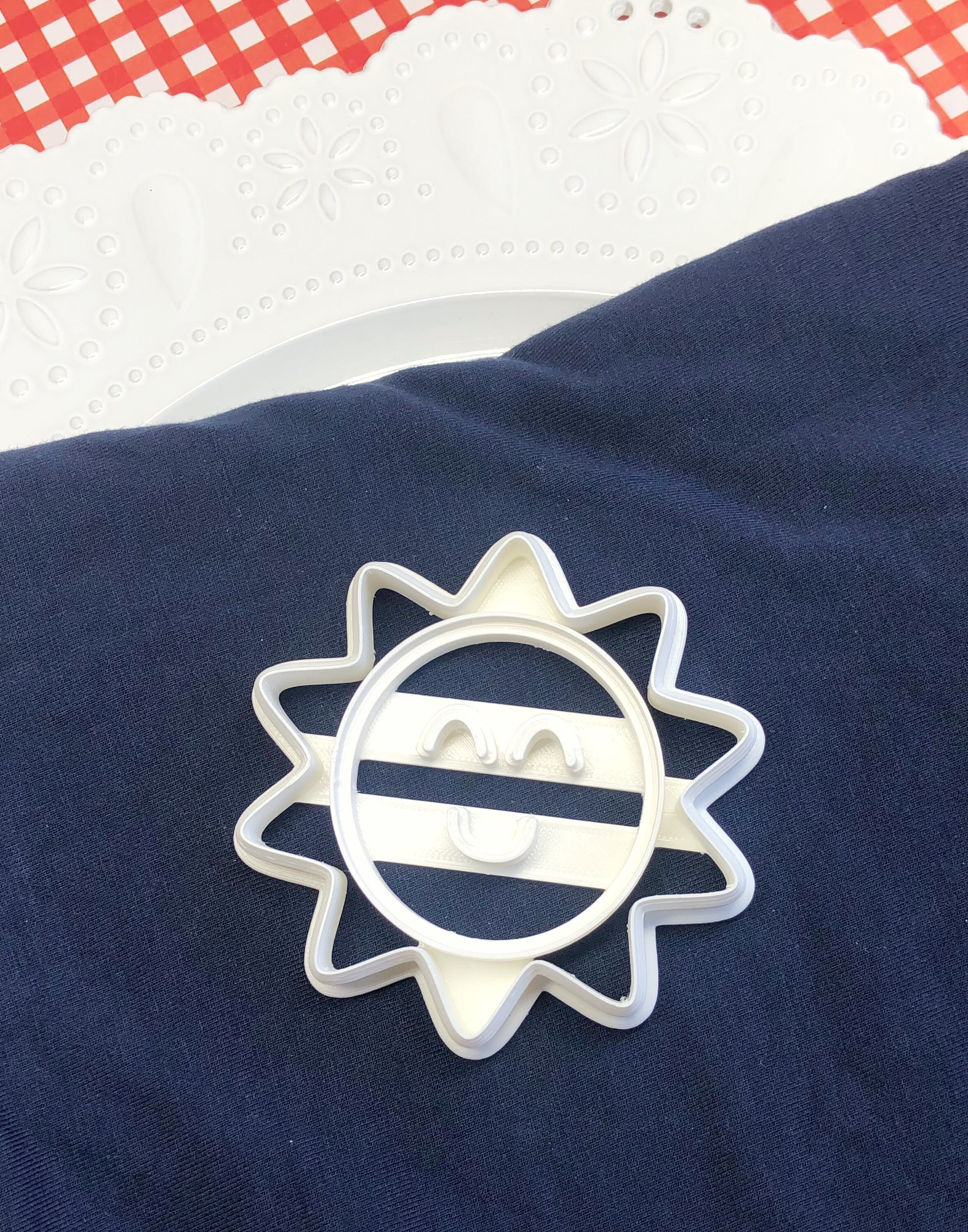 Sunshine Face Cookie Cutter, Smiling Sun Fondant Cutter, Sunshine ...