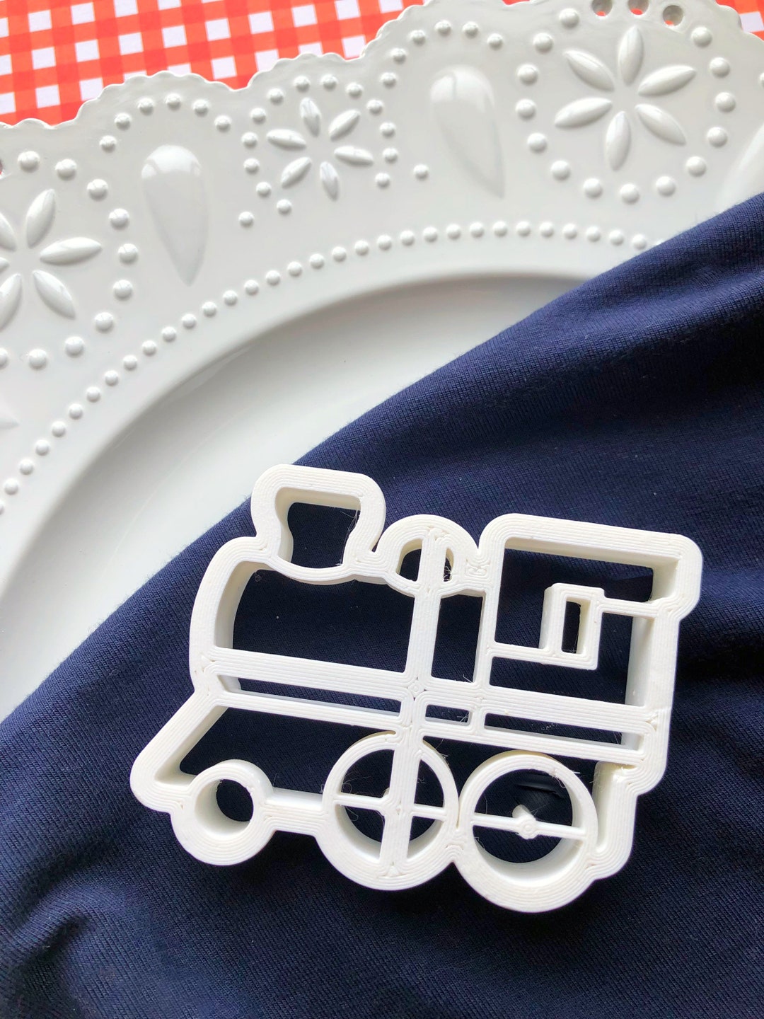 Train Cookie Cutter, Train Engine Fondant Cutter, Locomotive Clay ...