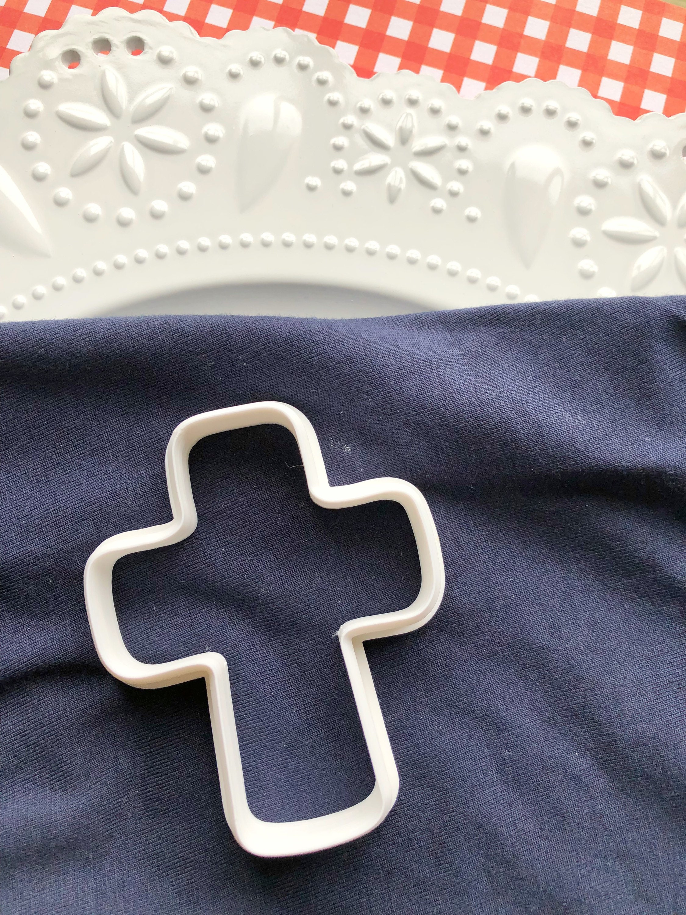 Cross Cookie Cutter, Cross Fondant Cutter, Religious Clay Cutter ...