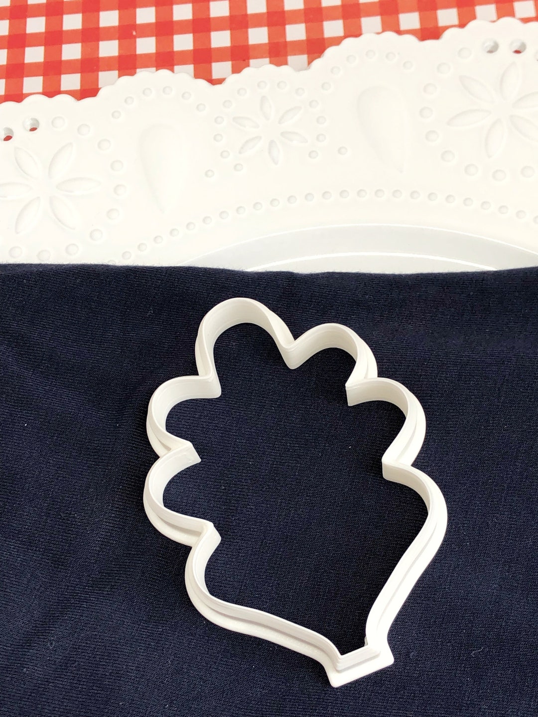 Fall Oak Leaf Cookie Cutter, Fall Leaf Cutter for Polymer Clay, Autumn ...