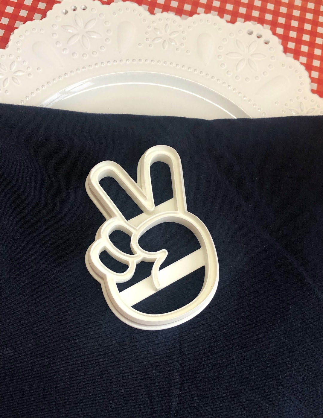 Peace Sign Cookie Cutter, Hand Peace Sign, Bohemian Themed Cutter ...