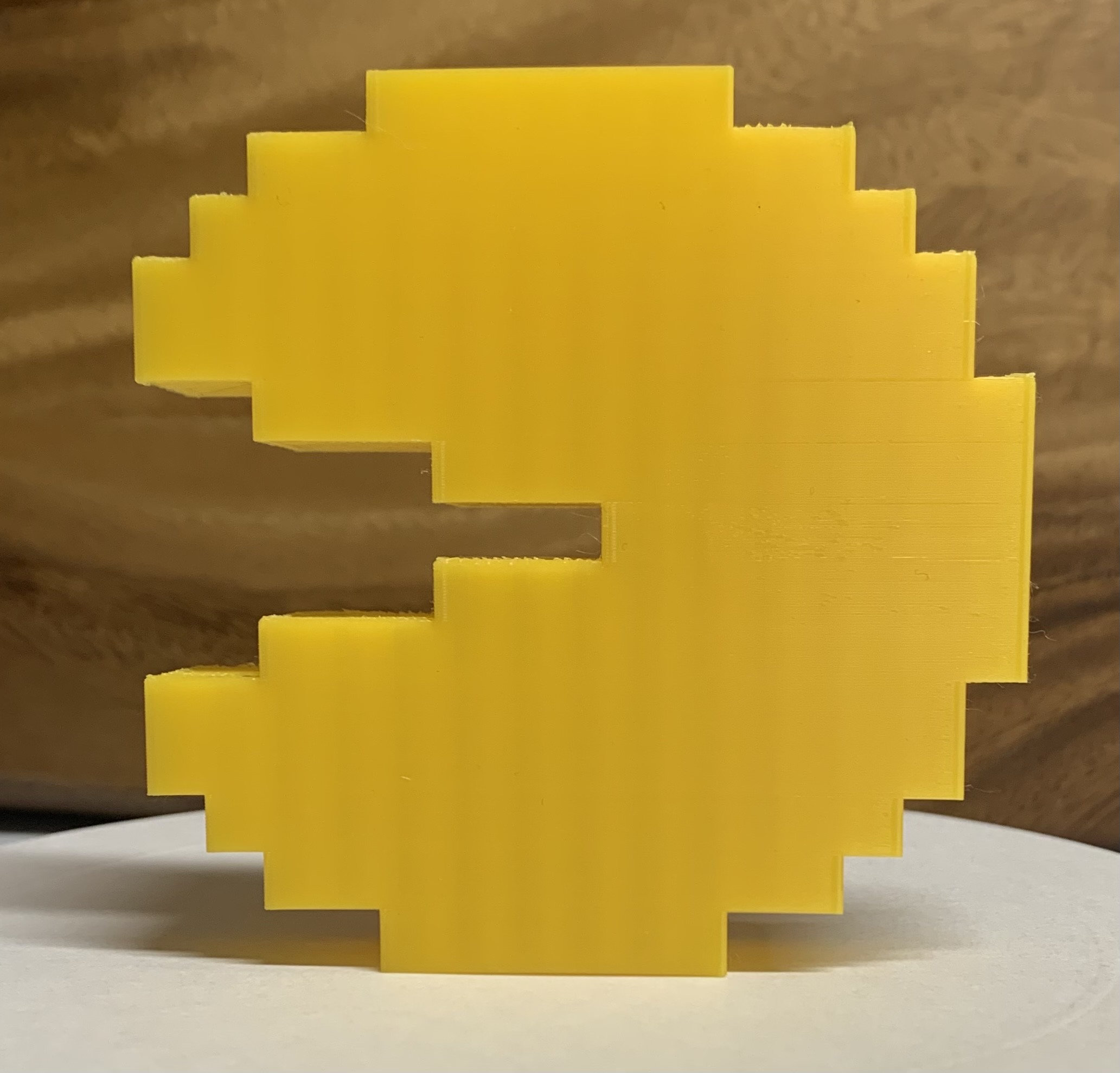 3D Printed Pixelated Vintage Arcade Character - Etsy