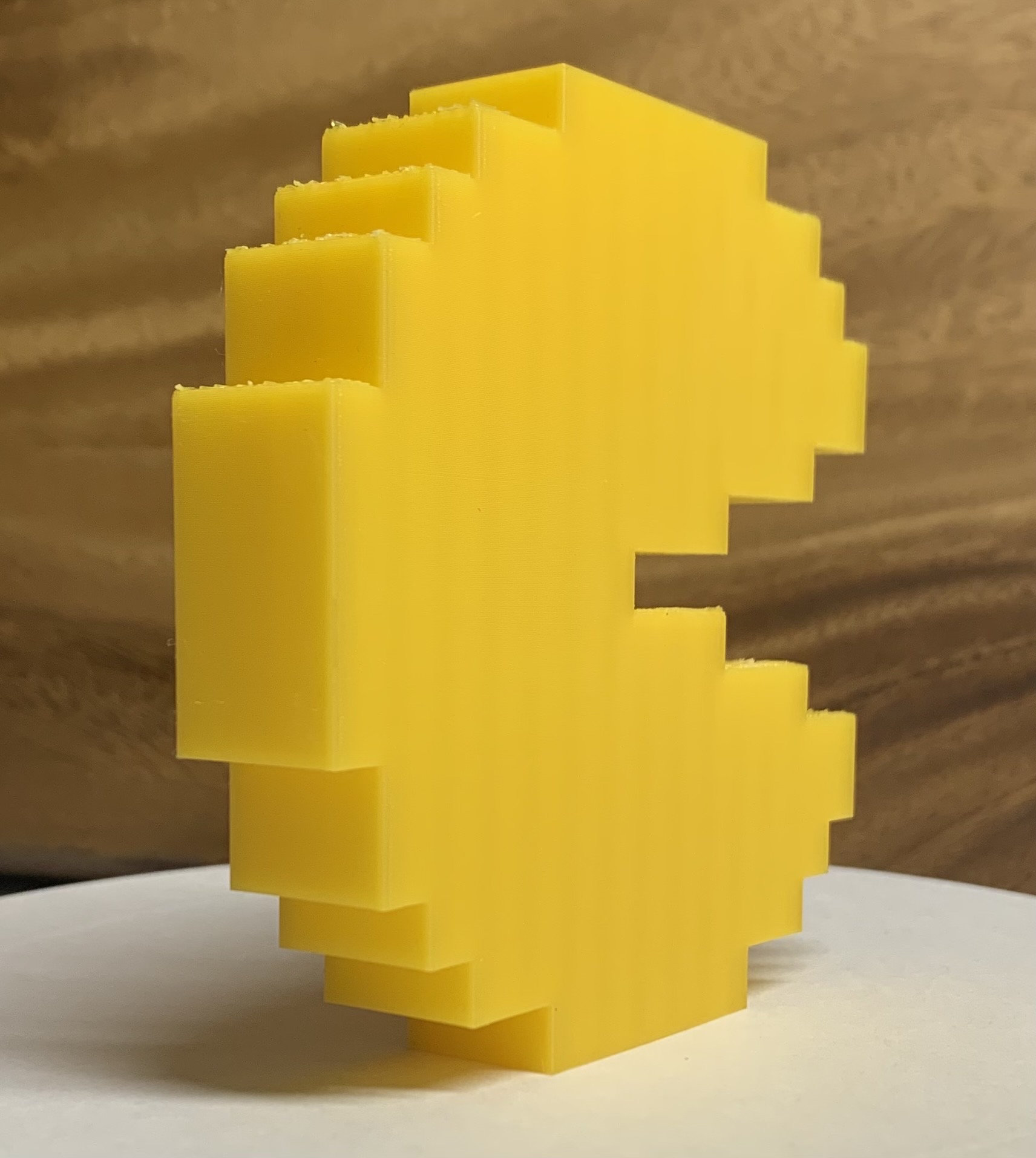 3D Printed Pixelated Vintage Arcade Character - Etsy