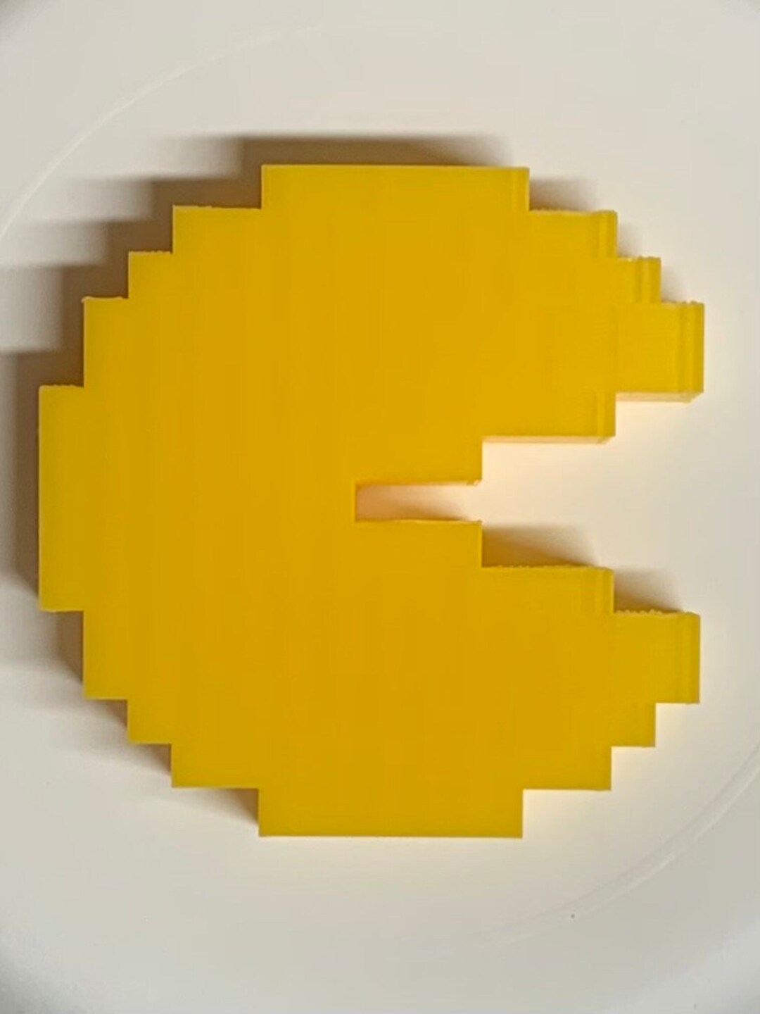 3D Printed Pixelated Vintage Arcade Character - Etsy