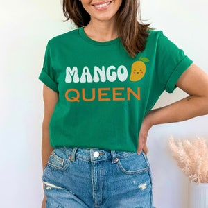 Mango Queen Shirt, Mango T-shirt, Funny Vegan Fruit Shirt, Healthy ...