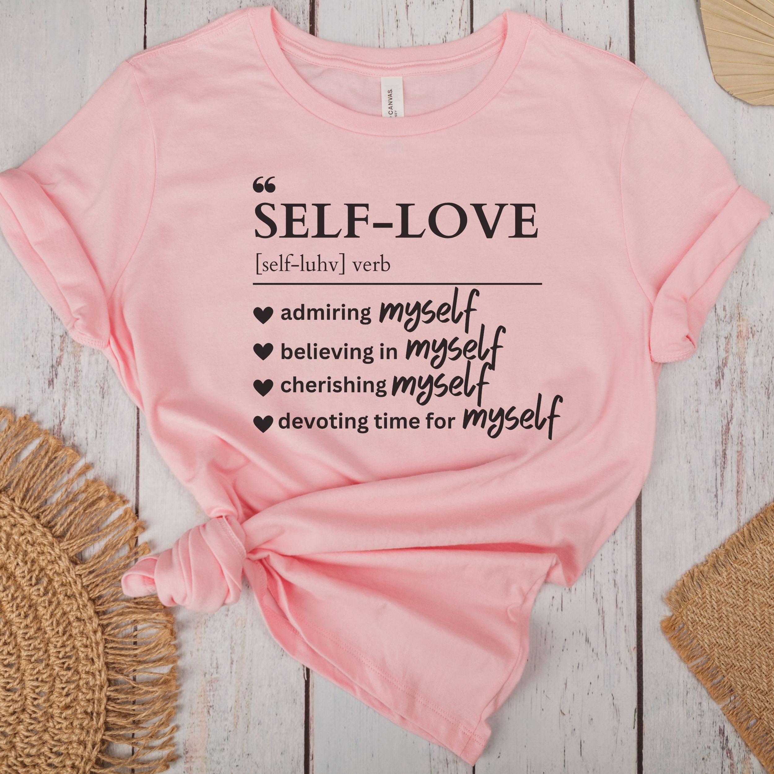 Self-love Definition Shirt, Self Love Club T-shirt, Love Yourself Shirt ...