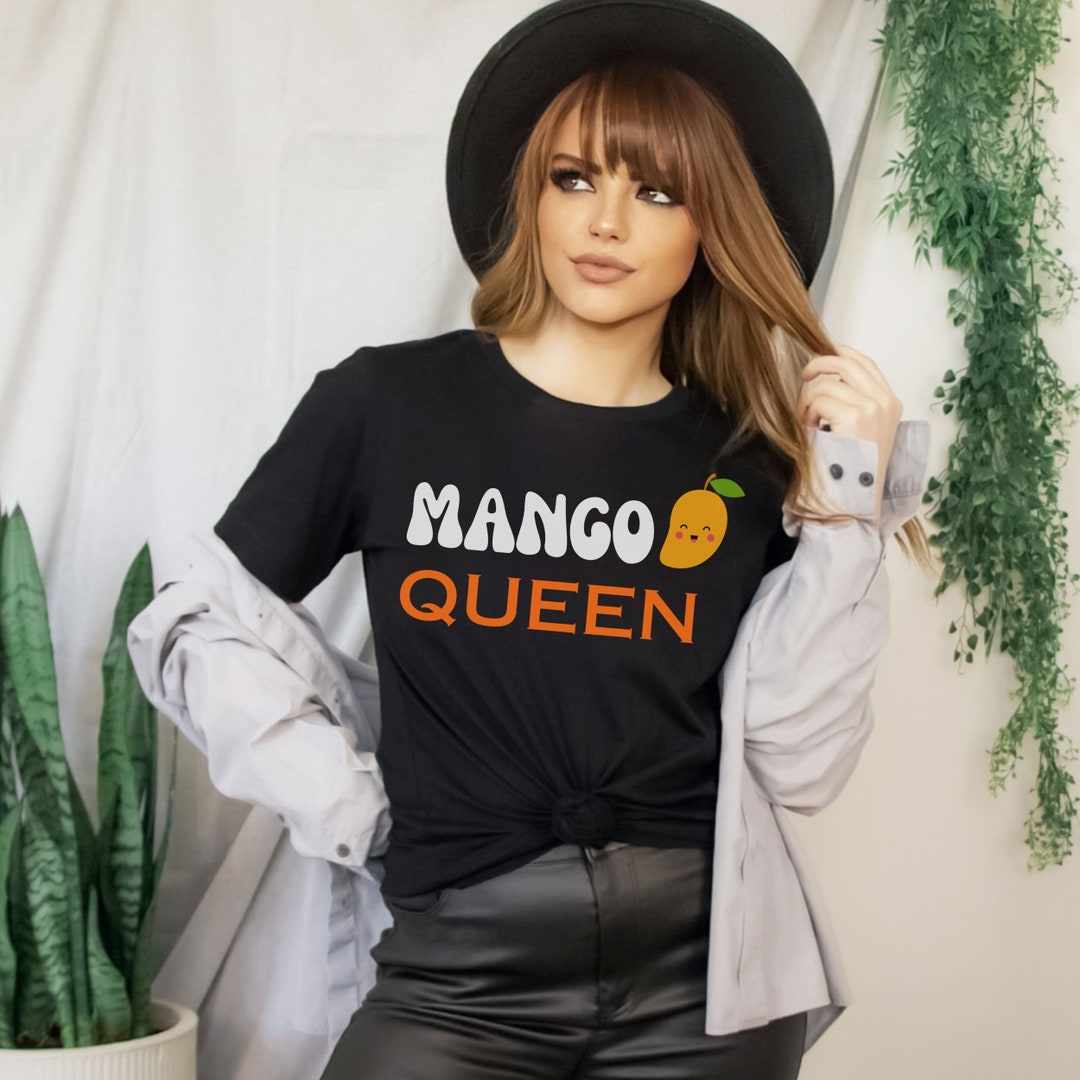 Mango Queen Shirt, Mango T-shirt, Funny Vegan Fruit Shirt, Healthy ...