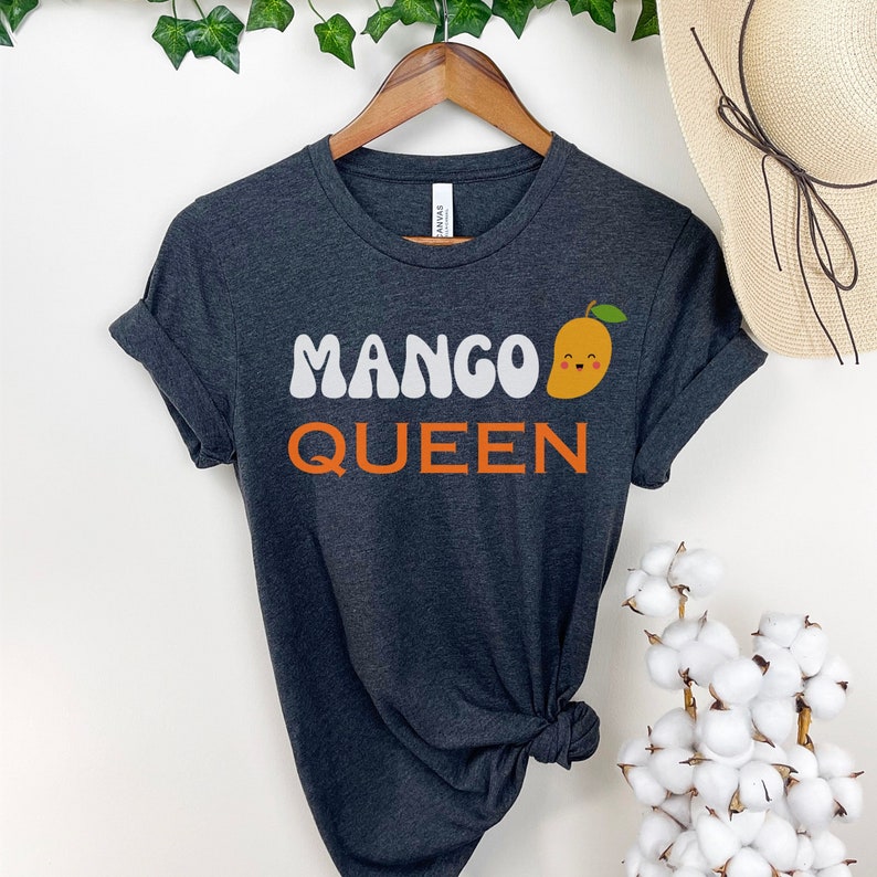 Mango Queen Shirt, Mango T-shirt, Funny Vegan Fruit Shirt, Healthy ...