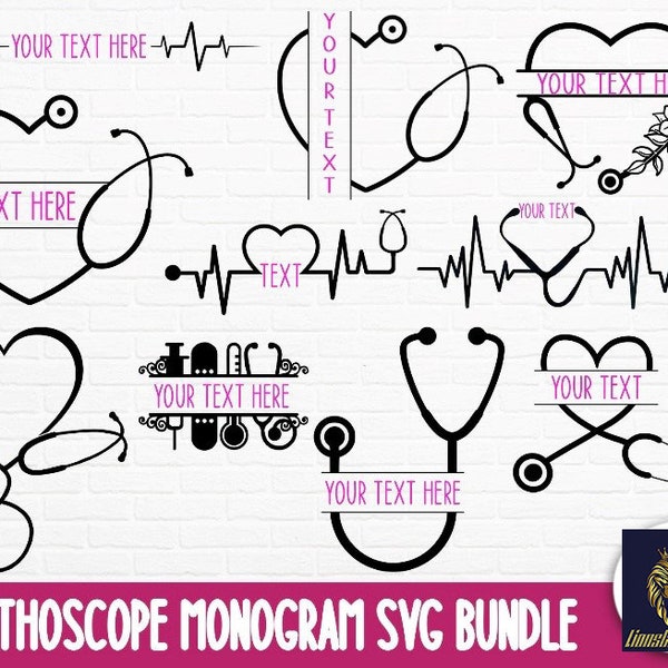 Stethoscope Svg - Etsy
