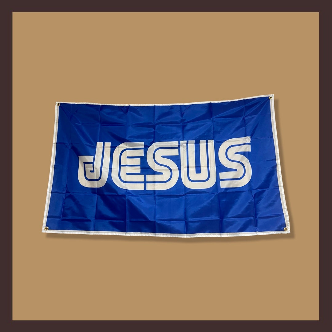 Jesus Christian Dorm/wall/indoor Flag/ Tapestry 3' X 5' - Etsy