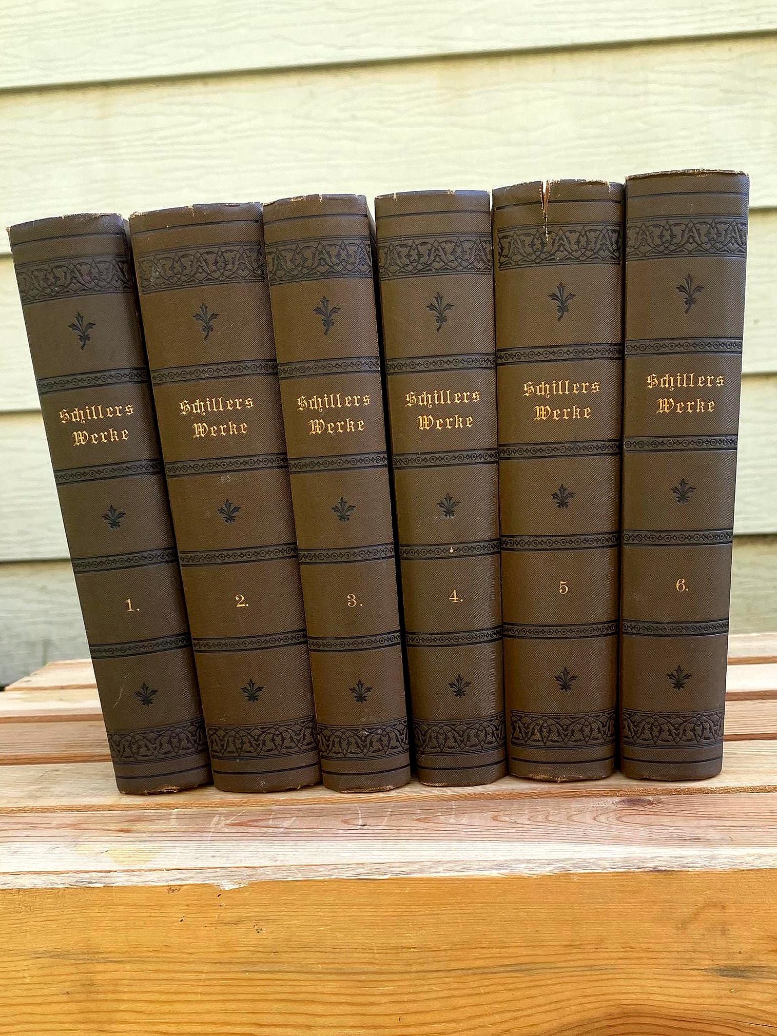 Antique Book Set 1800s - Etsy