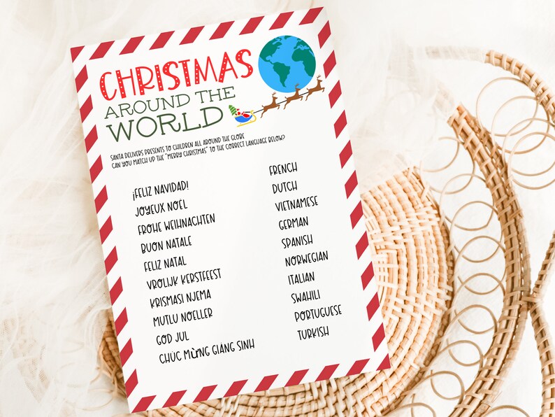 Christmas Party Game | Christmas Games | Instant Download | Printable ...
