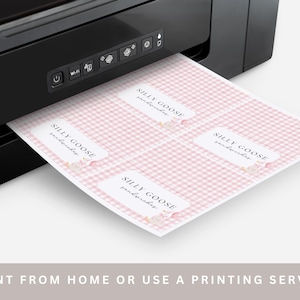 One Silly Goose Food Label, Silly Goose Birthday, Food Table Decor ...