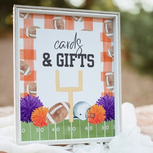 Football Birthday Party Signs, Football Party, Football Sign, Football ...
